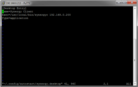 Install Synergy Raspberry Pi 3 - January 2017 - ETCwiki